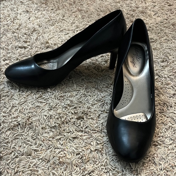 dexflex comfort | Shoes | Dexflex Comfort Black Womens Heels | Poshmark